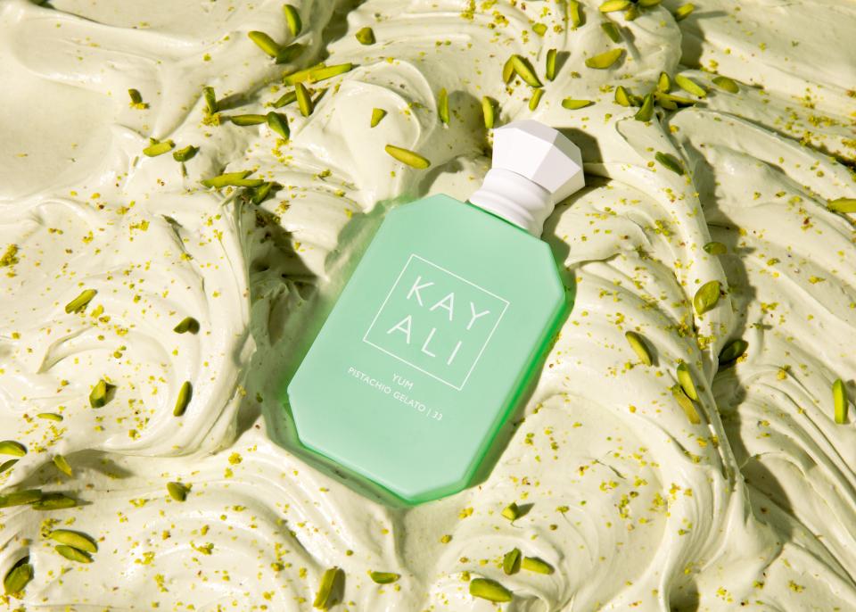 Yum Pistachio Gelato I 33, le nouveau parfum ultra gourmand signé KAYALI
